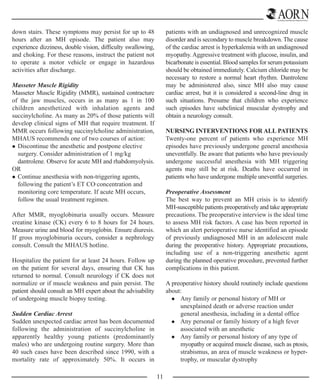 Malignant hypertermia slides | PDF
