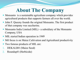 Monsanto Subsidiaries