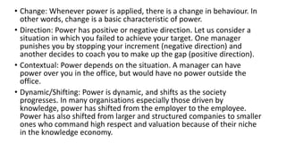 Power and Characteristics | PPTX