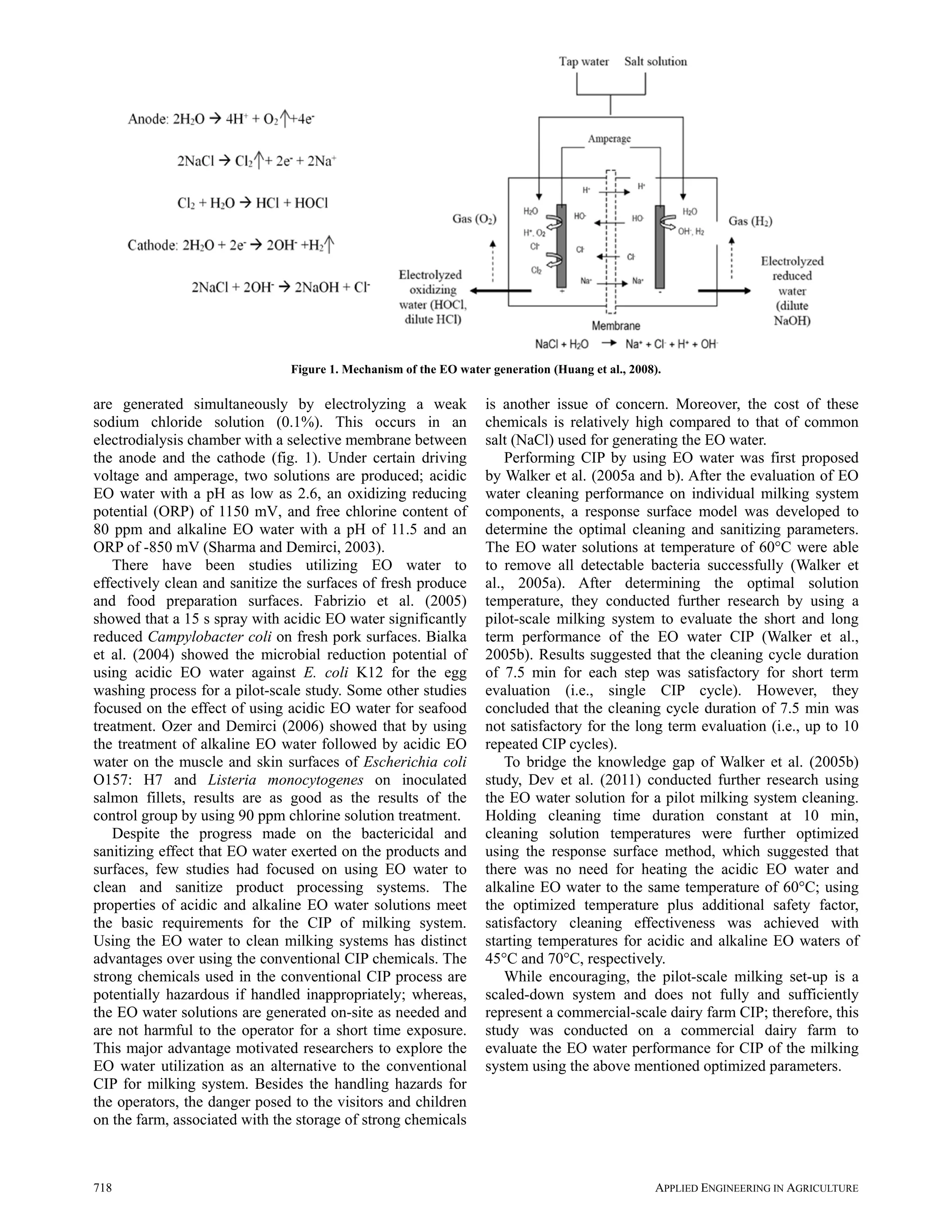ECA for CIP on Farm Milking Systems | PDF