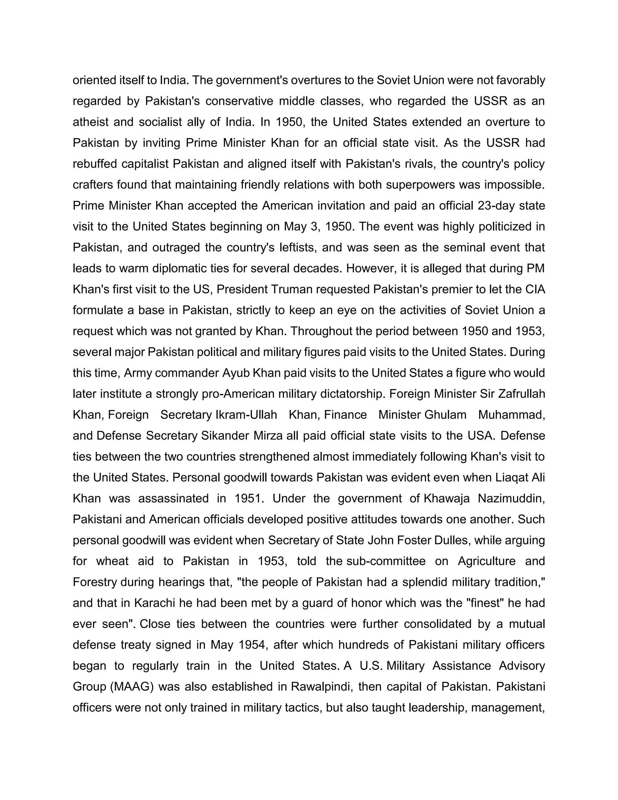 political history of pakistan 1947-1958 | PDF