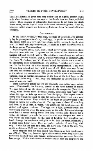 Trends Towards Non-Aquatic and Direct Development in Frogs | PDF