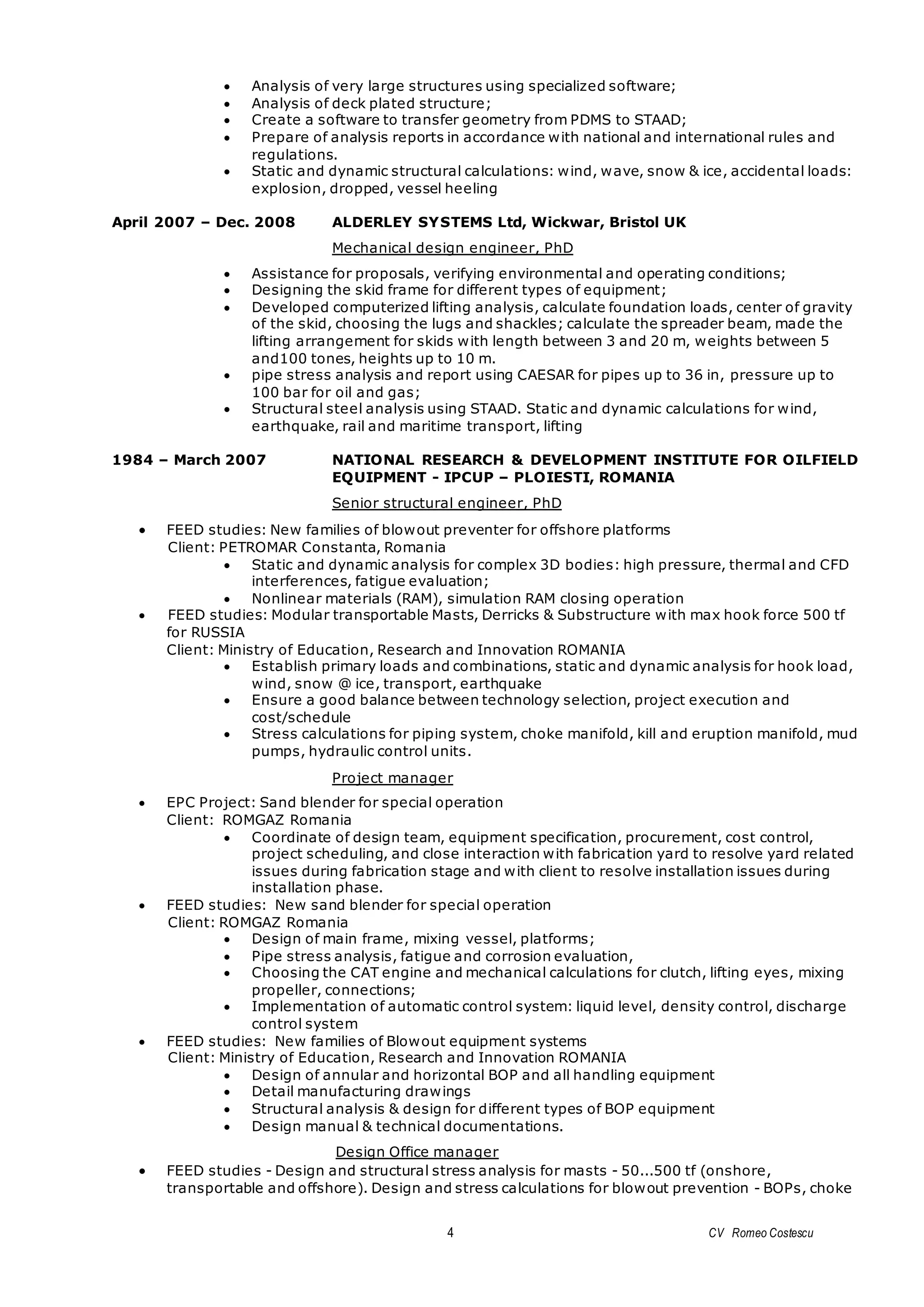 CV Romeo Costescu | DOCX