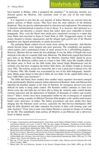 1947 Partition Of India | PDF