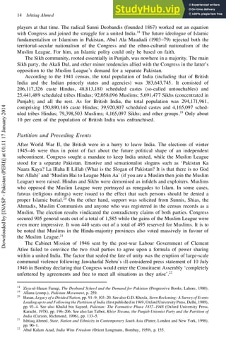 1947 Partition Of India | PDF