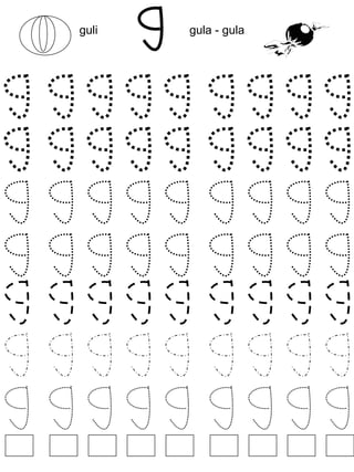 latihan-asas-menulis-456-tahun | PDF