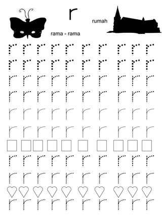 latihan-asas-menulis-456-tahun | PDF