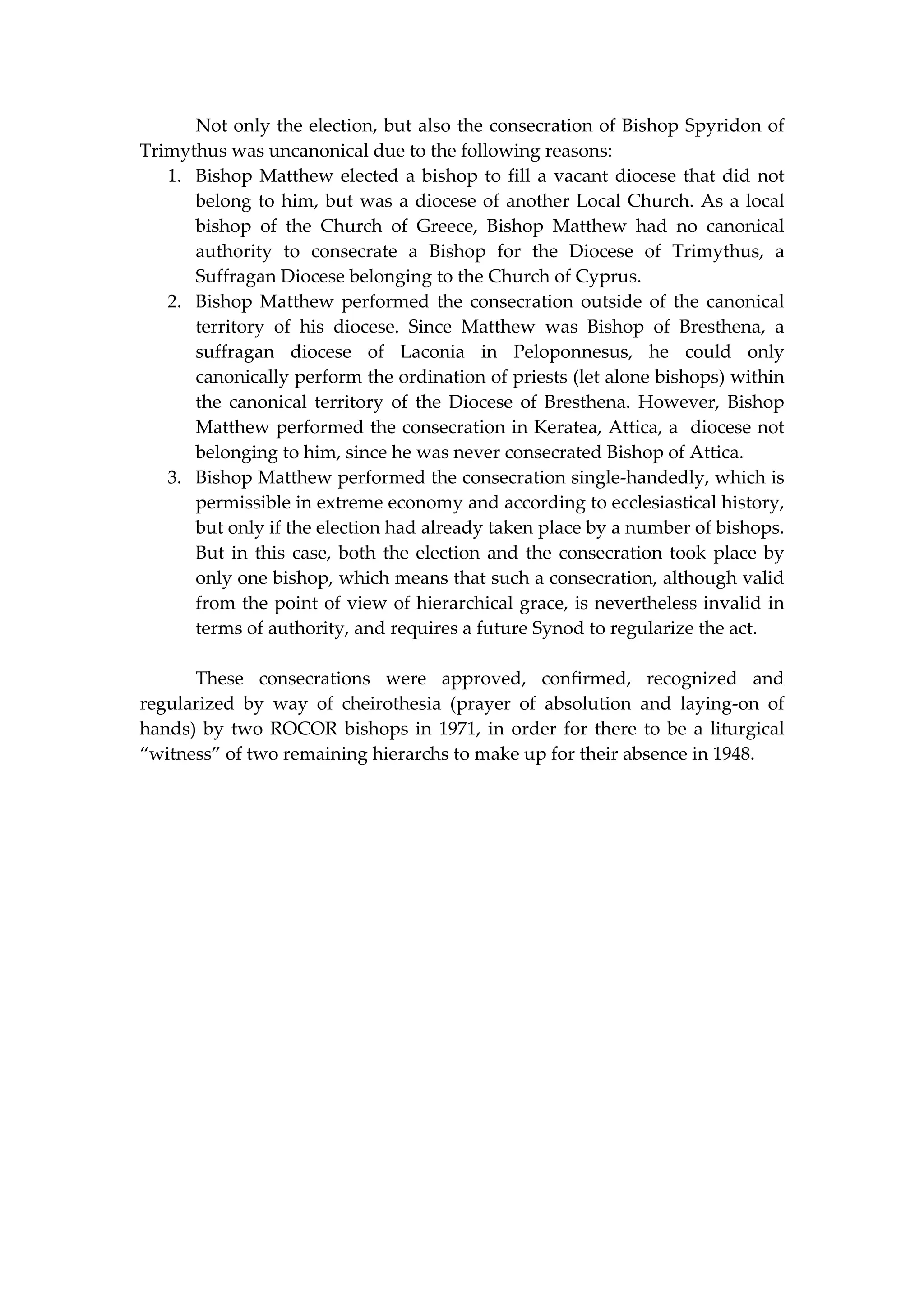 The Creation of the Matthewite Hierarchy in 1948 | PDF