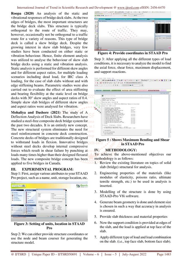 Analysis and Design of Reinforced Concrete Solid Slab Bridge | PDF