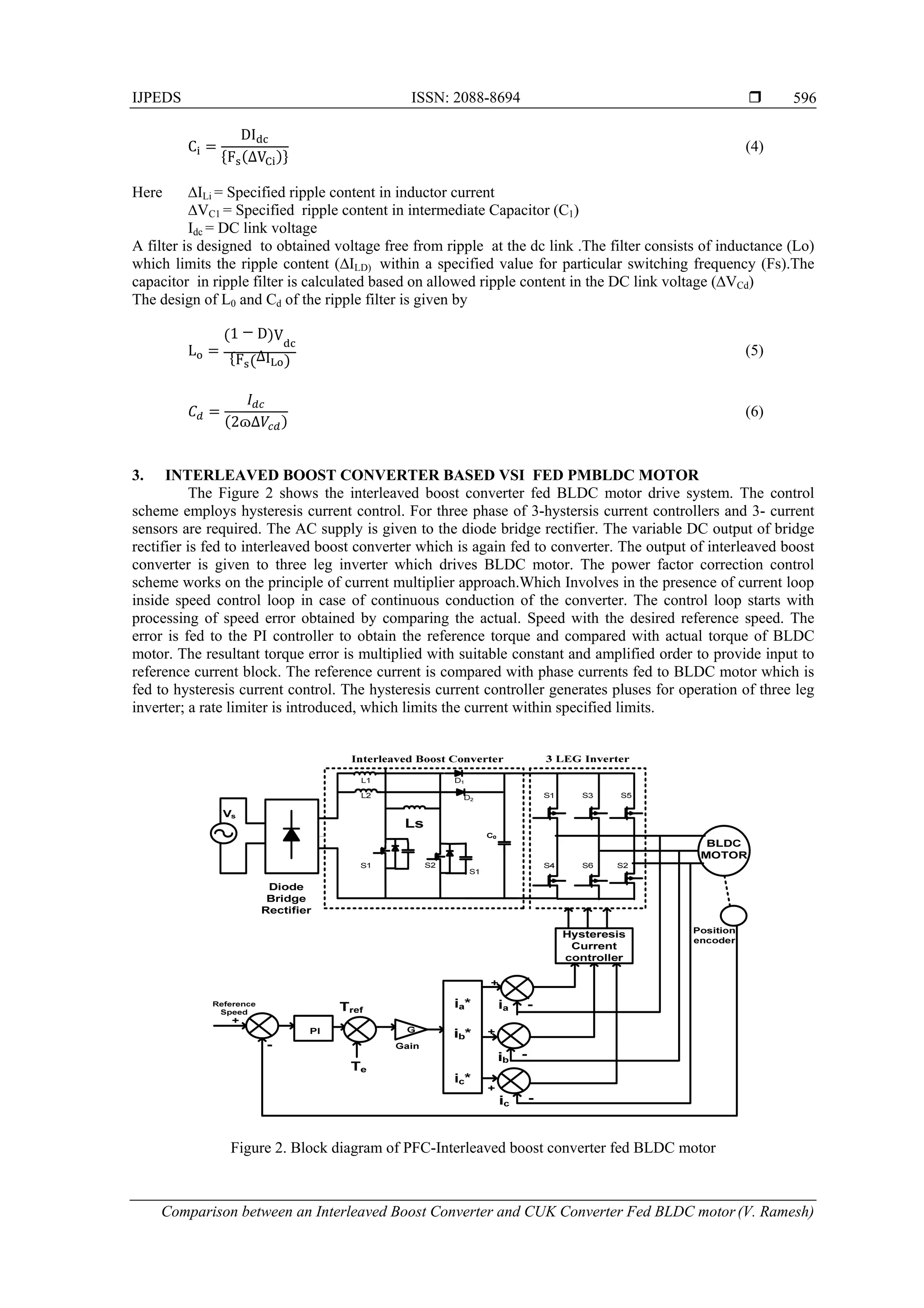 Comparison between an Interleaved Boost Converter and CUK Converter Fed ...