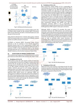 Study on Infrastructure Developments of Mobile Generations | PDF