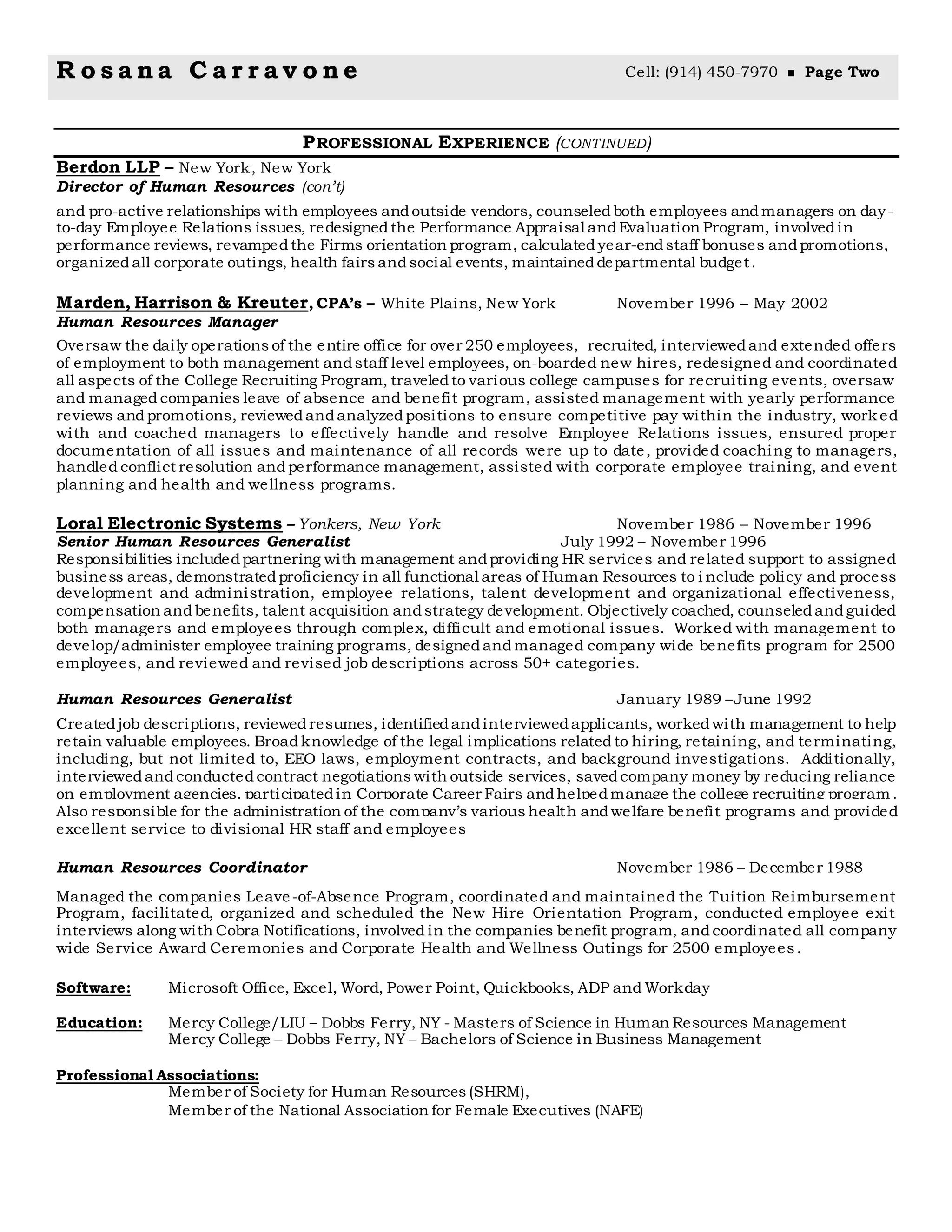 RosanaC Resume1 | DOCX