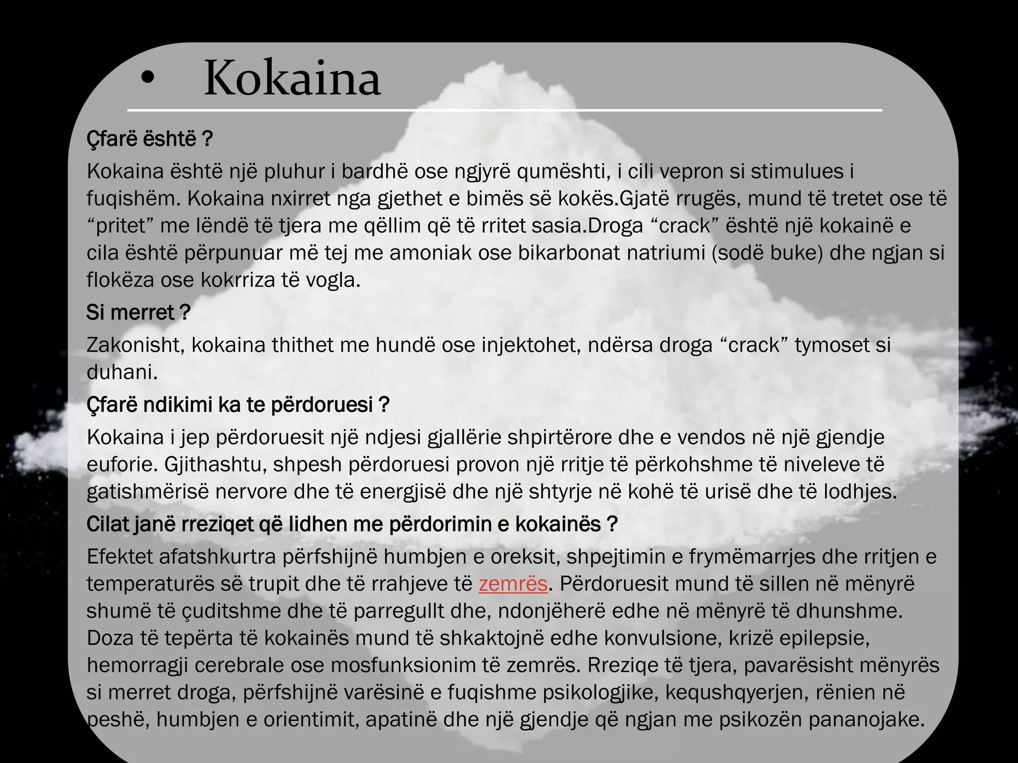 Dukuritë negative, pasojat dhe parandalimi | PPTX