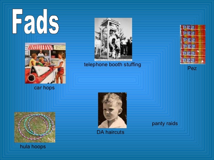 1950s Fashion And Fads