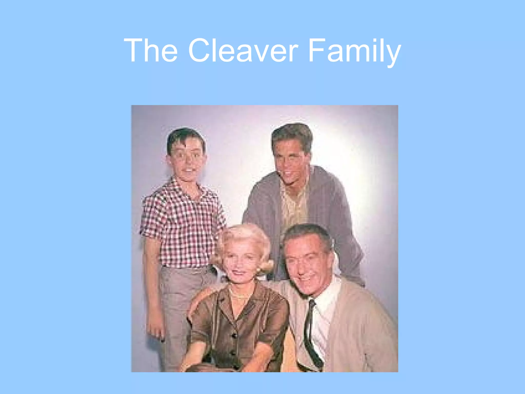 1950s Gender Roles | PPT