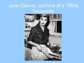 1950s Gender Roles | PPT