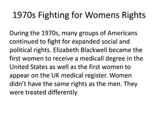 1950s,60s and 70s research | PPT