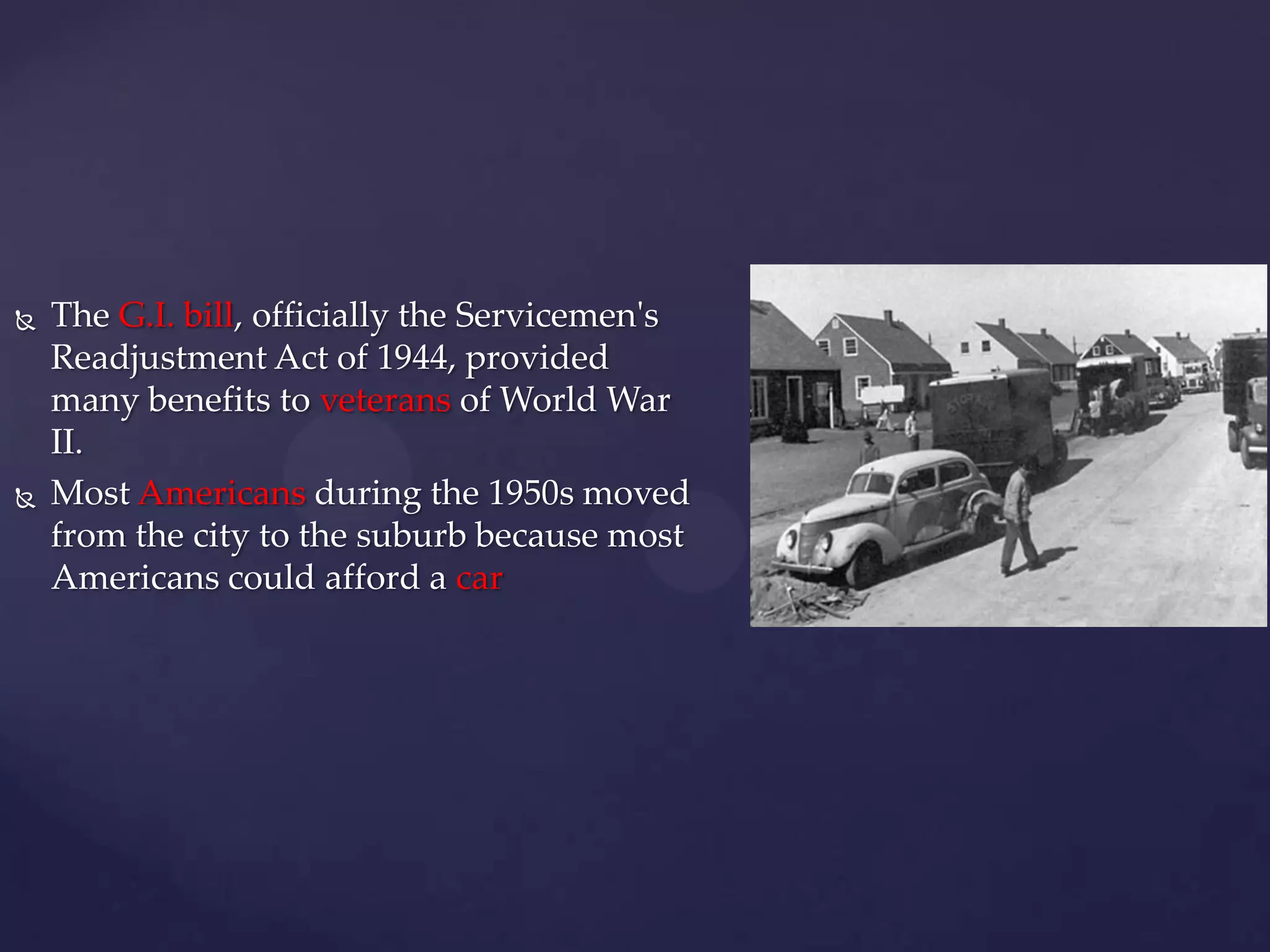 1950s America | PPTX