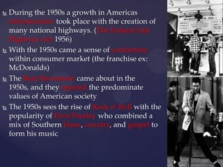 1950s America | PPTX