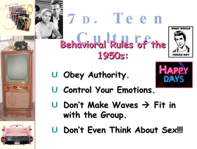 1950s American Culture | PPT