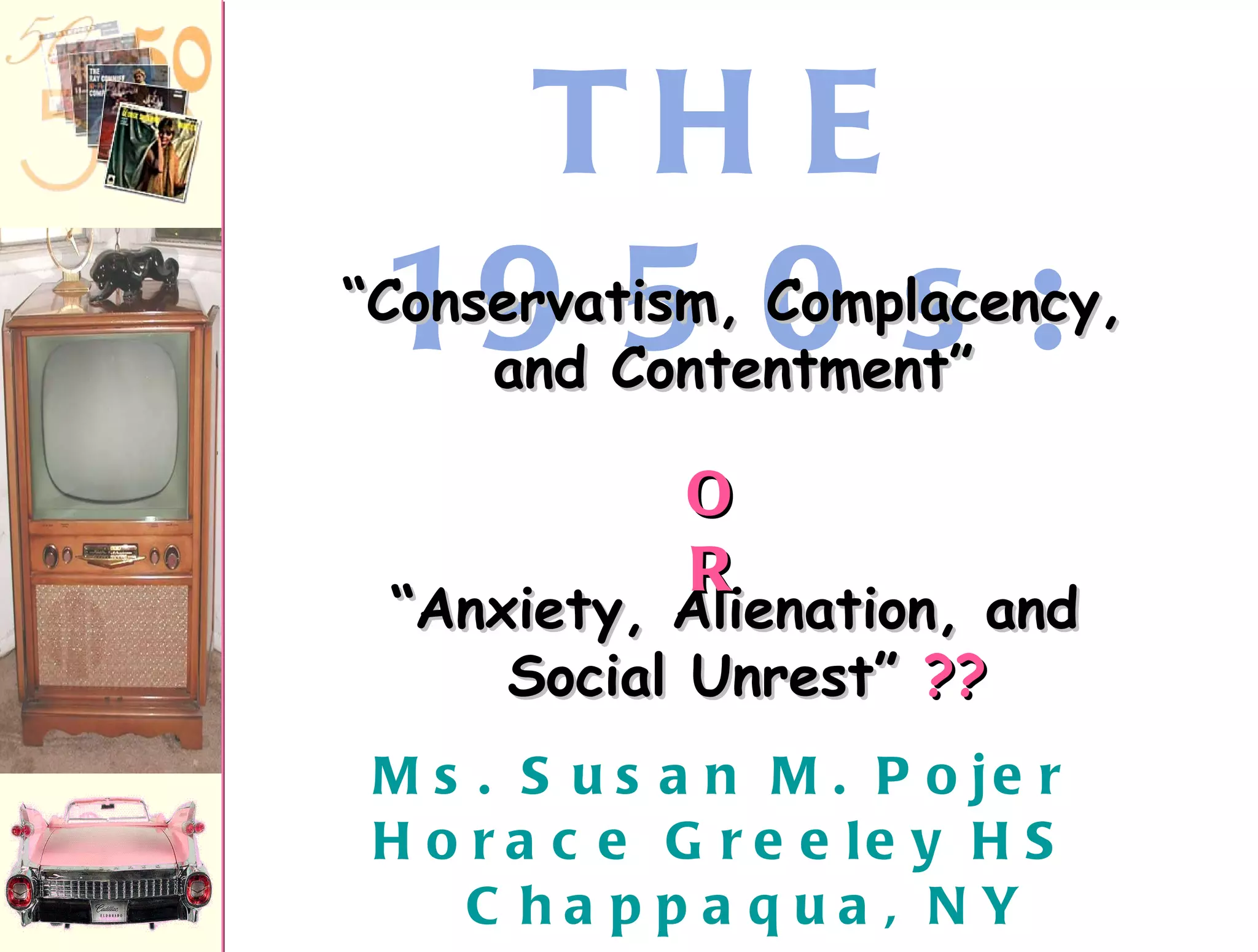 1950s americanculture | PPT