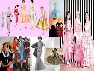 1950s Fashion Collage