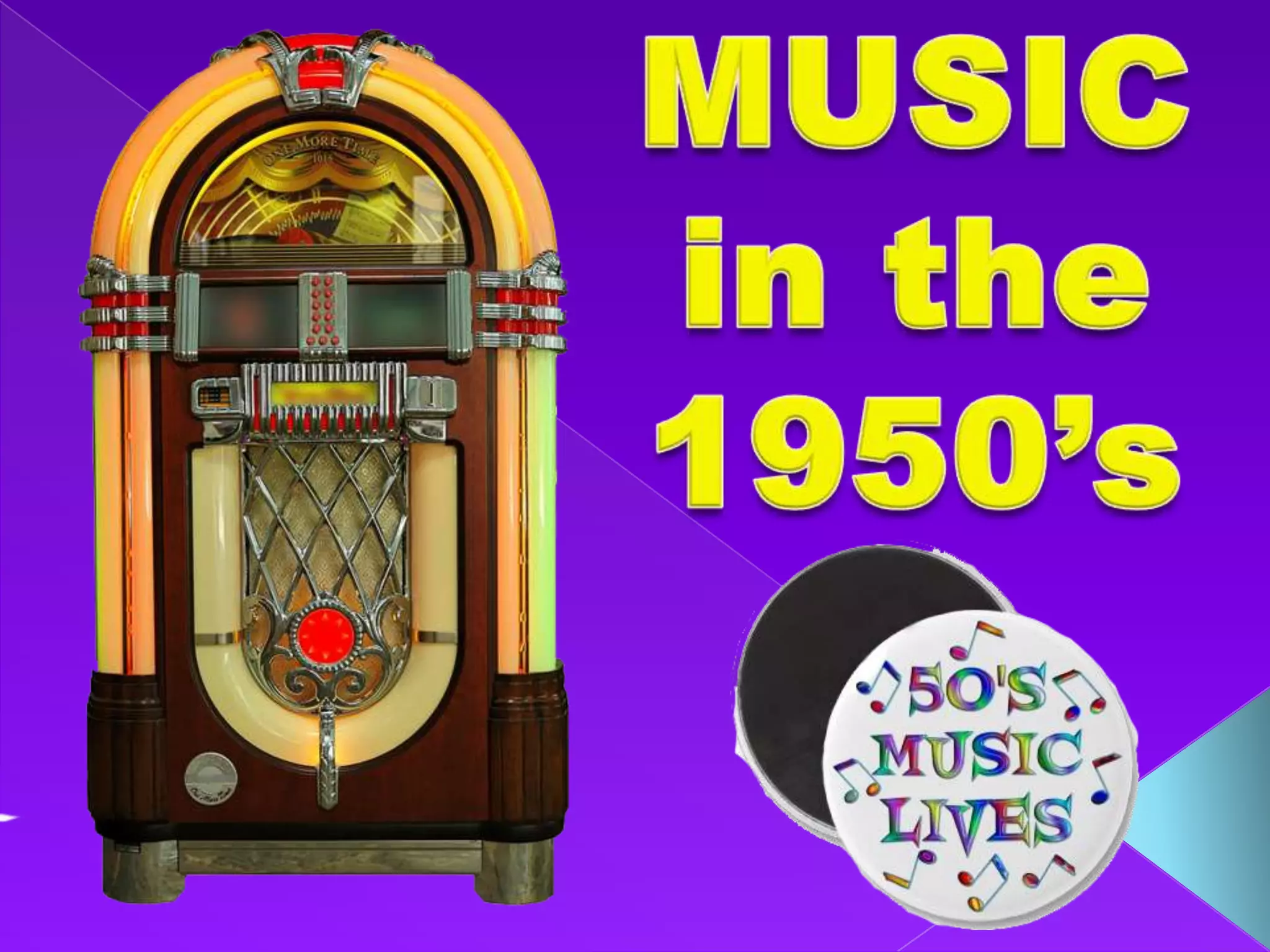 1950s Music | PPTX | Classic Rock | Rock Music