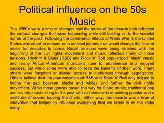 1950 s music presentation | PPTX