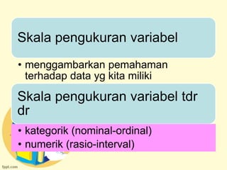 VARIABEL, DATA, DAN INFORMASI | PDF
