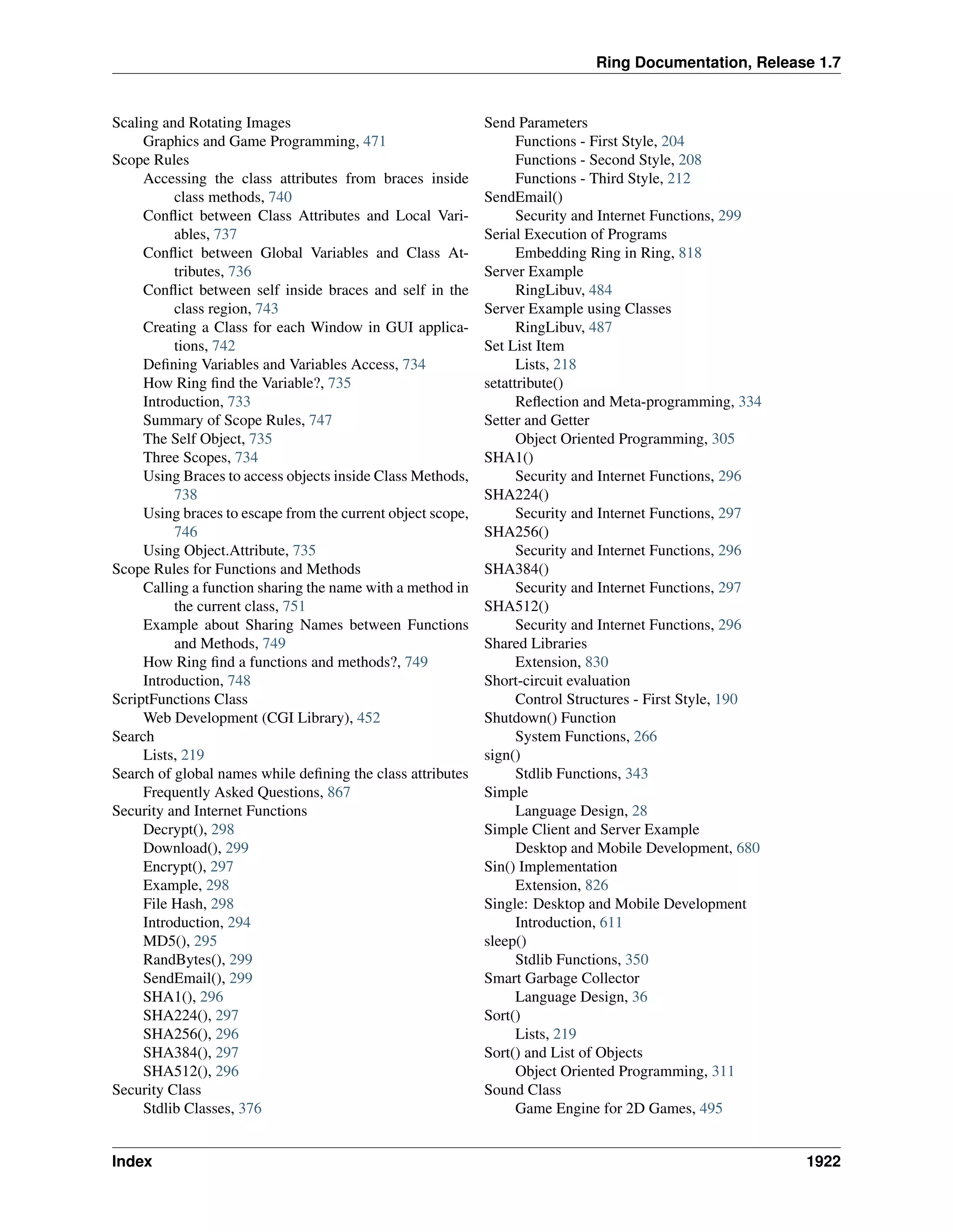 The Ring programming language version 1.7 book - Part 196 of 196 | PDF