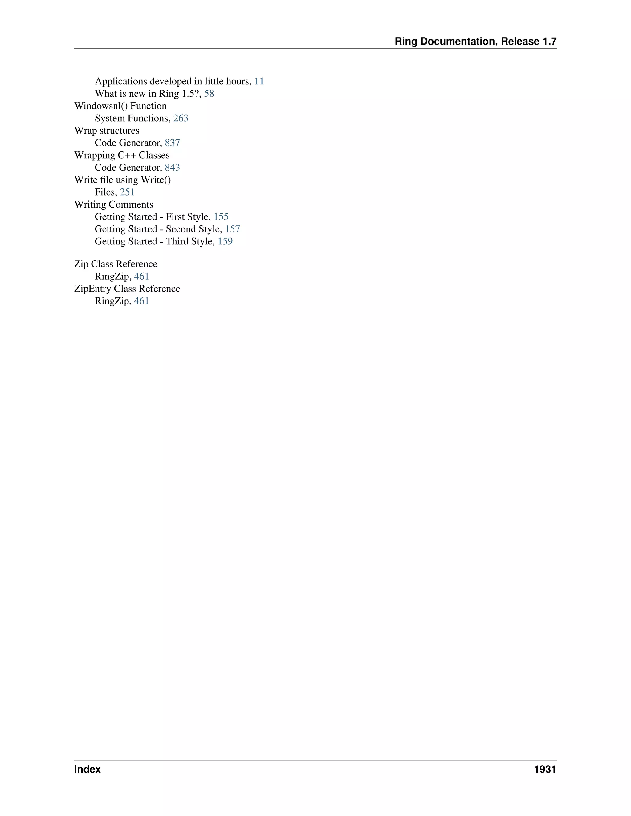 The Ring programming language version 1.7 book - Part 196 of 196 | PDF