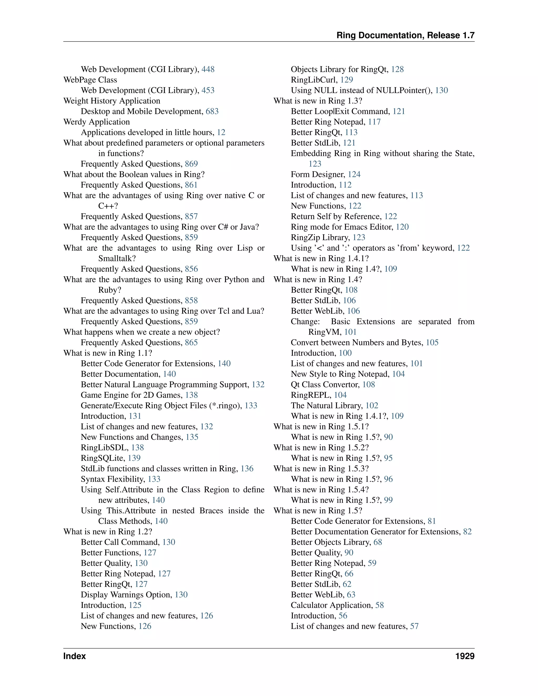 The Ring programming language version 1.7 book - Part 196 of 196 | PDF