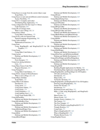 The Ring programming language version 1.7 book - Part 196 of 196 | PDF