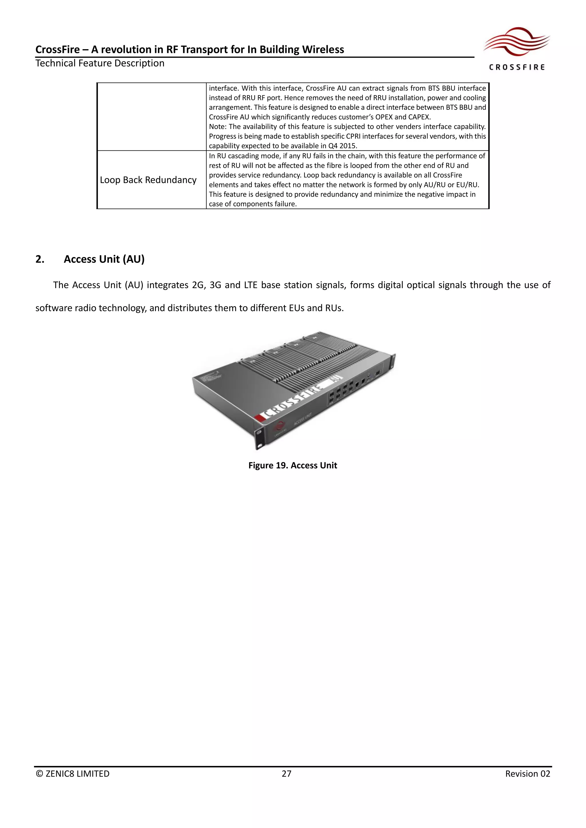 CrossFire Technical Feature Description-REV02 | PDF
