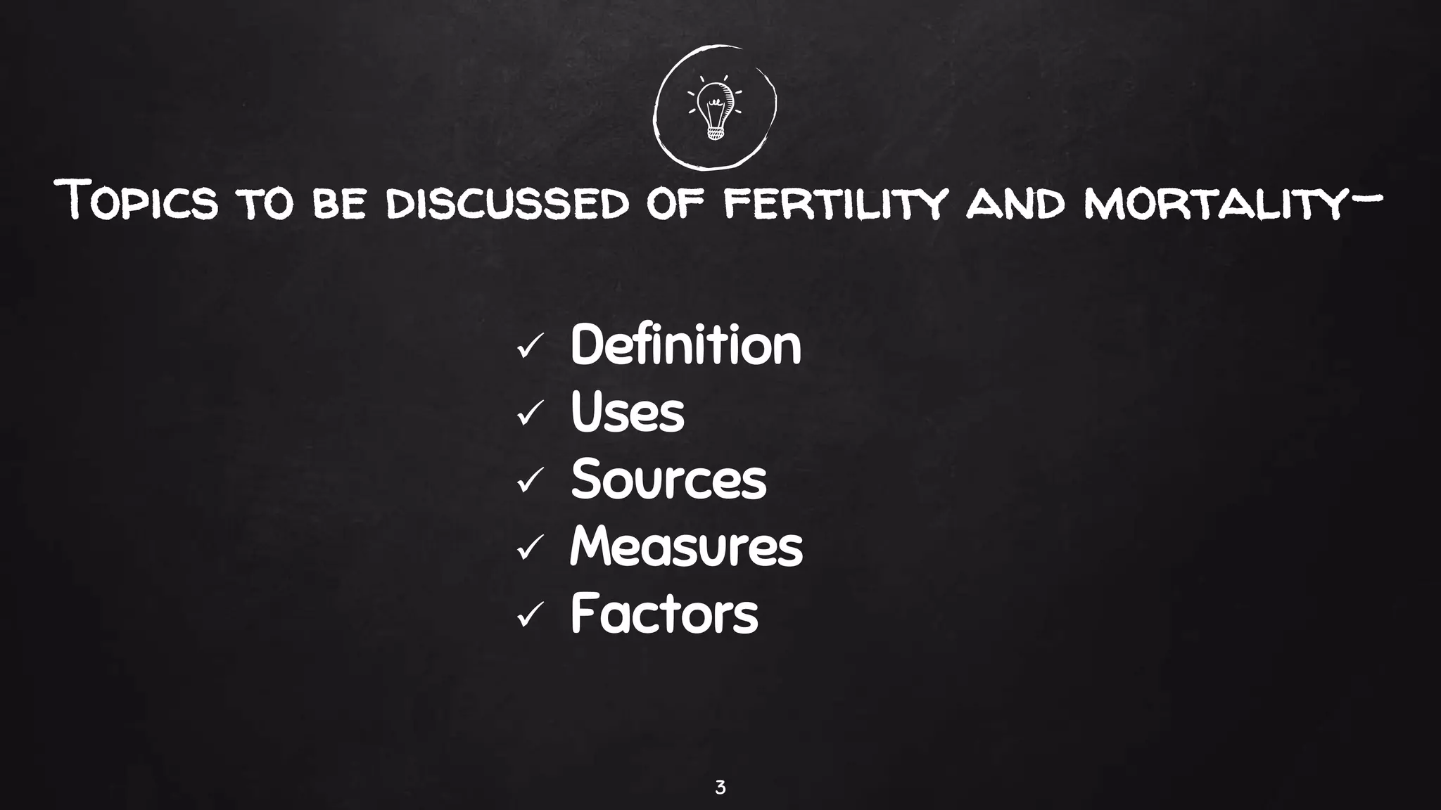 Fertility and mortality... | PPTX
