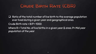 Fertility and mortality... | PPTX