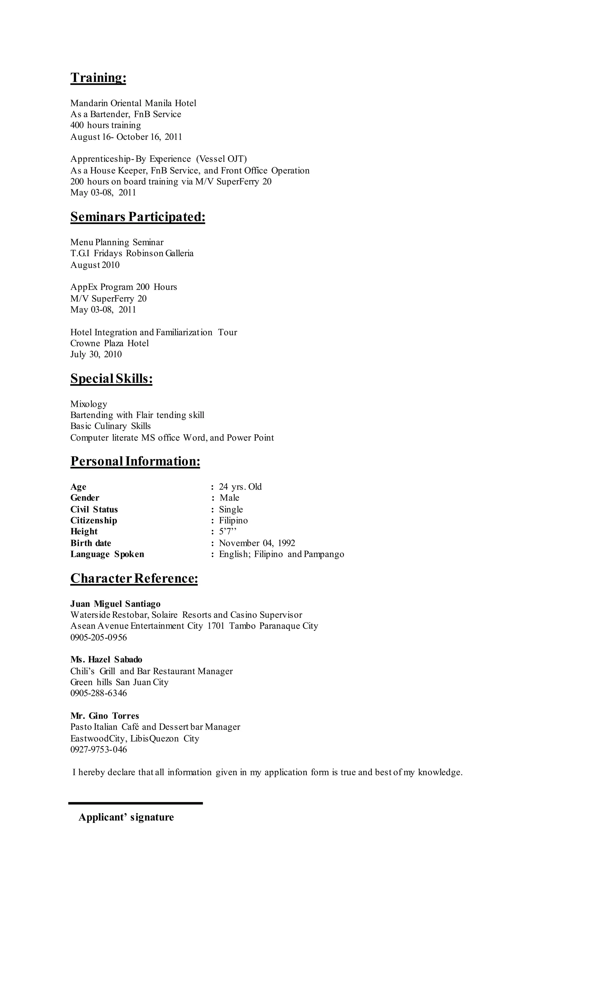 jeffrey yumang resume-1 | DOCX