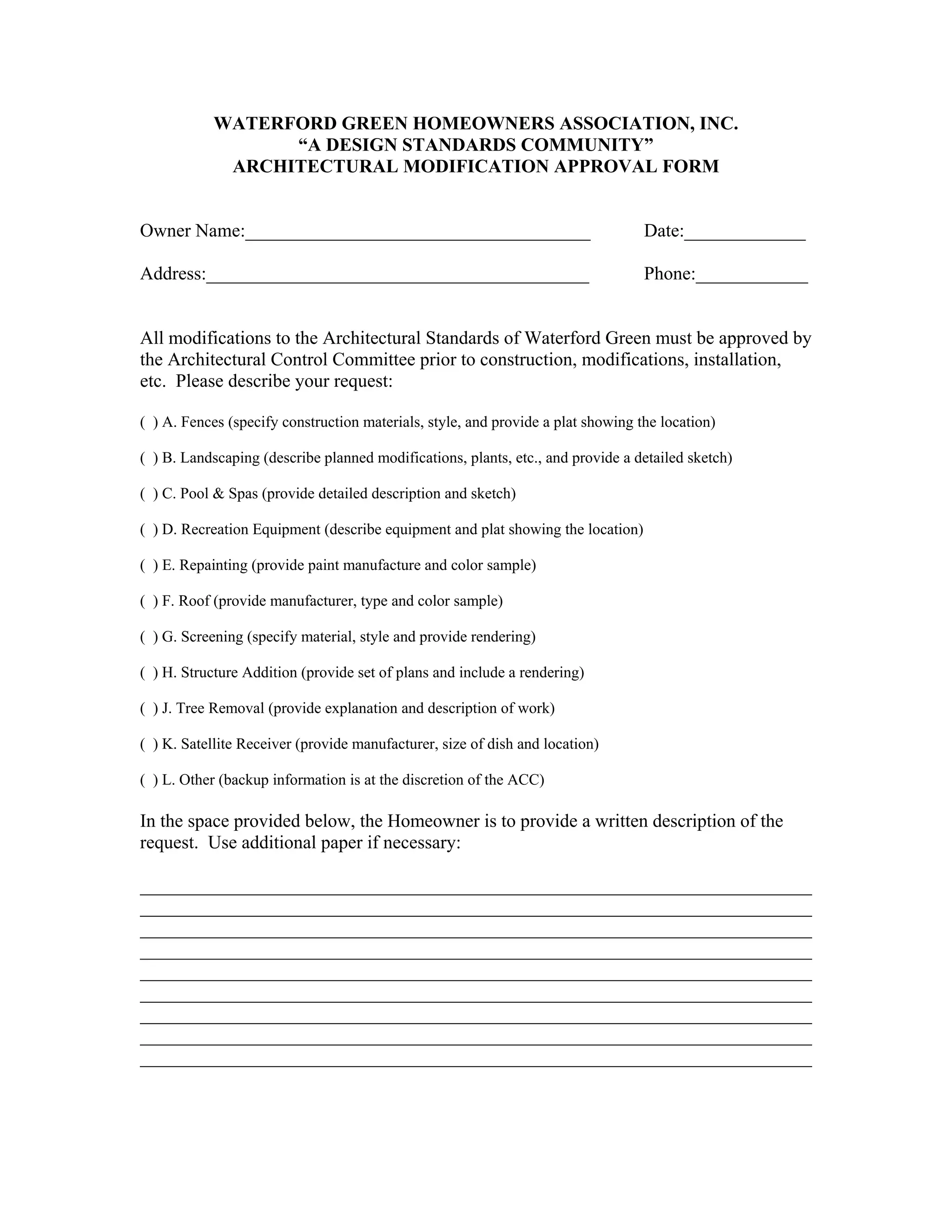 1955 Wgacc Approval Form | PDF