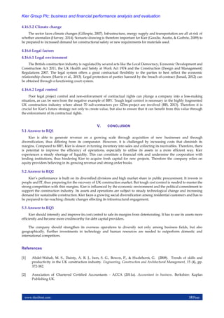 Kier Group Plc: business and financial performance analysis and ...