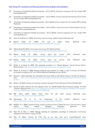 Kier Group Plc: business and financial performance analysis and ...