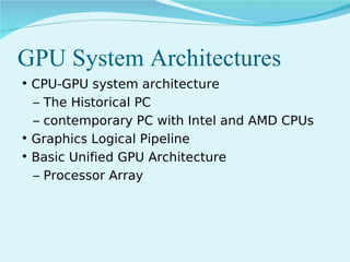 19564926 graphics-processing-unit | PDF | Computing | Technology & Computing