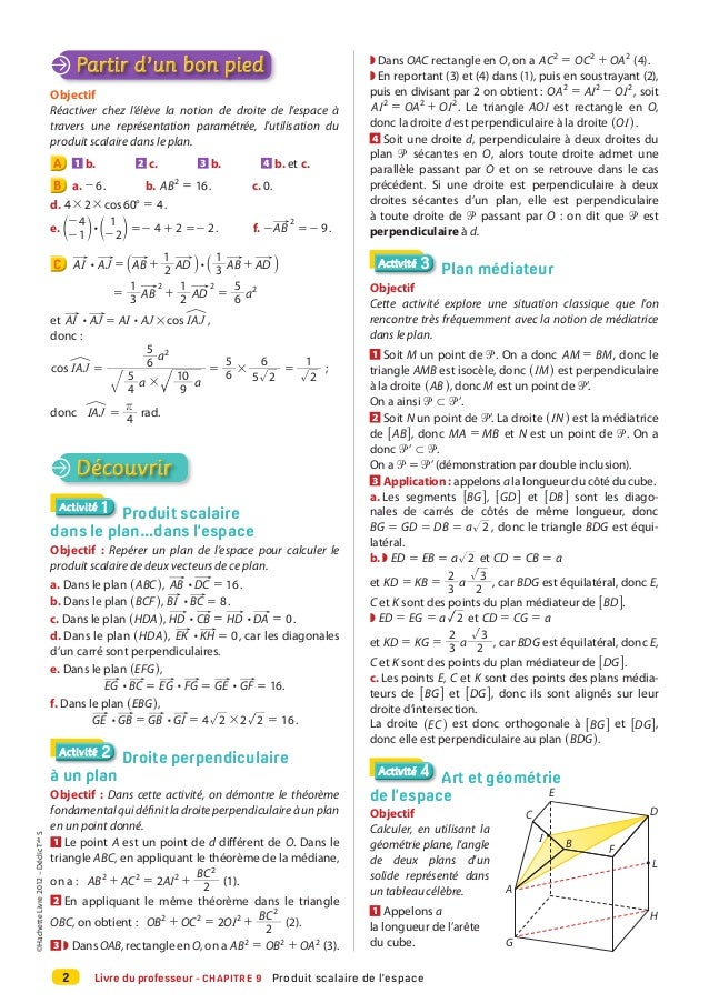 term s maths repères hachette corrigé pdf