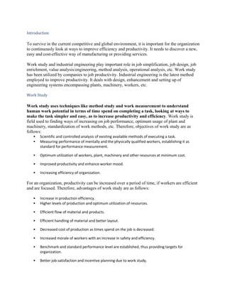 195846452 work-study-layout | DOC | Mechanical and Industrial ...