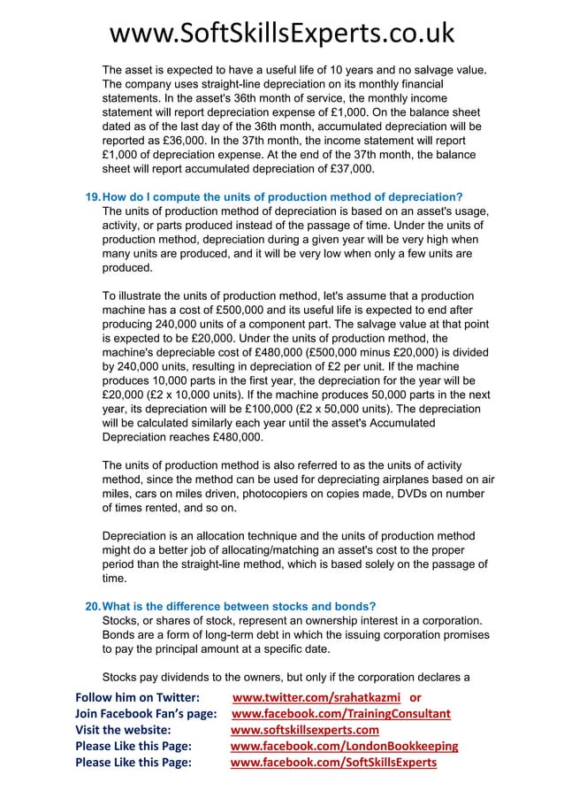 195 Accounting Principles Questions and Answers for Accounting Exams ...