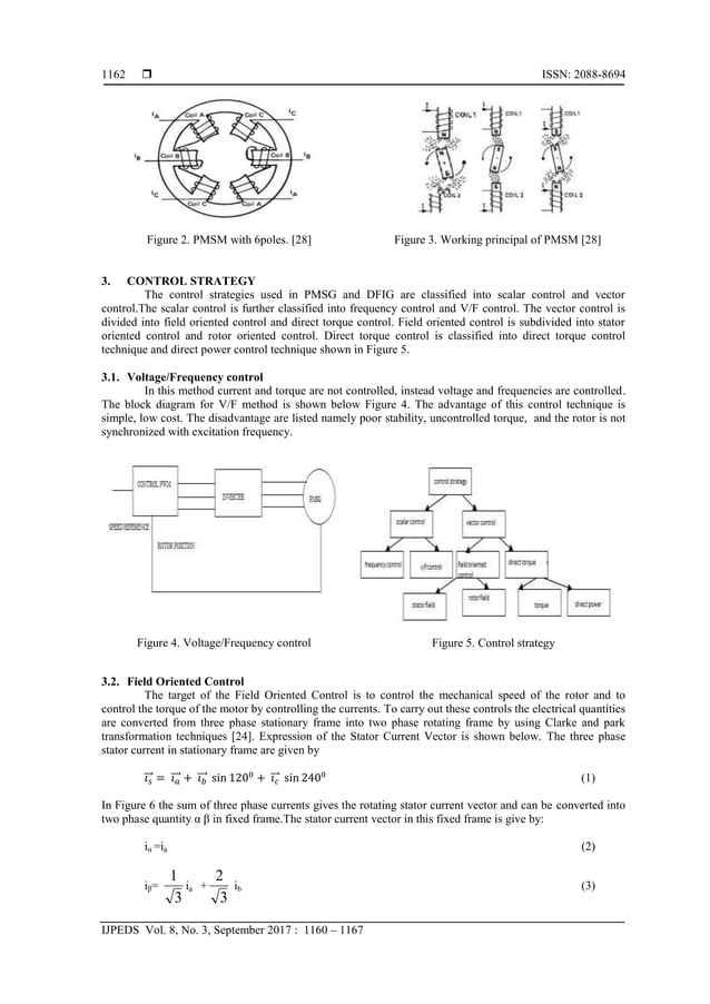 Control Strategy Used in DFIG and PMSG Based Wind Turbines an Overview | PDF
