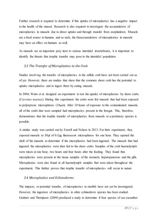 Microplastic Pollution - review | DOCX