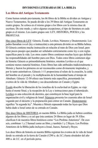 La biblia y su interpretacion | PDF