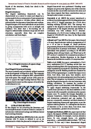 Seismic Analysis of a Tall Structure Considering Diagrid and Tuned Dampers using ETABs | PDF