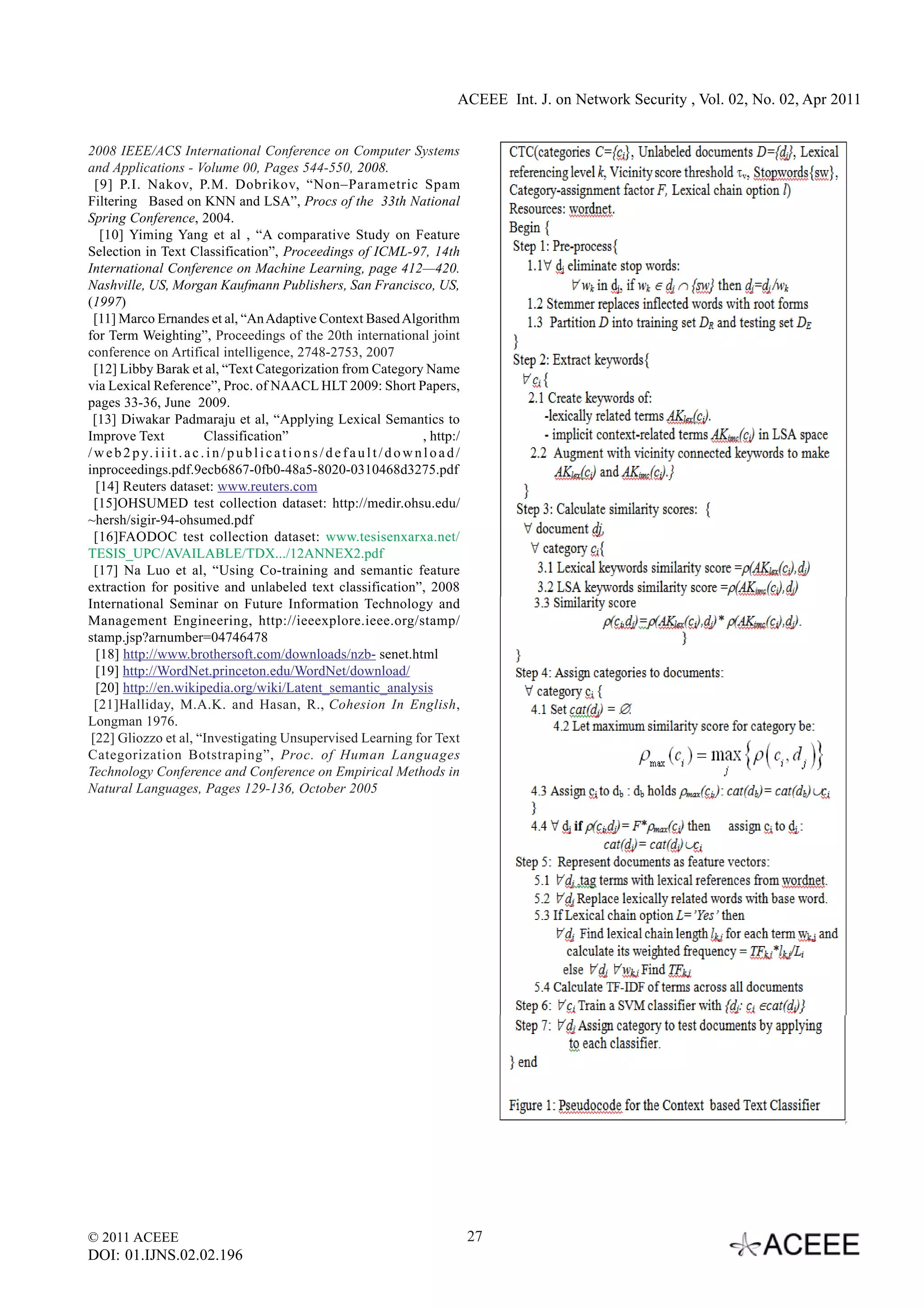 Context Driven Technique For Document Classification Pdf