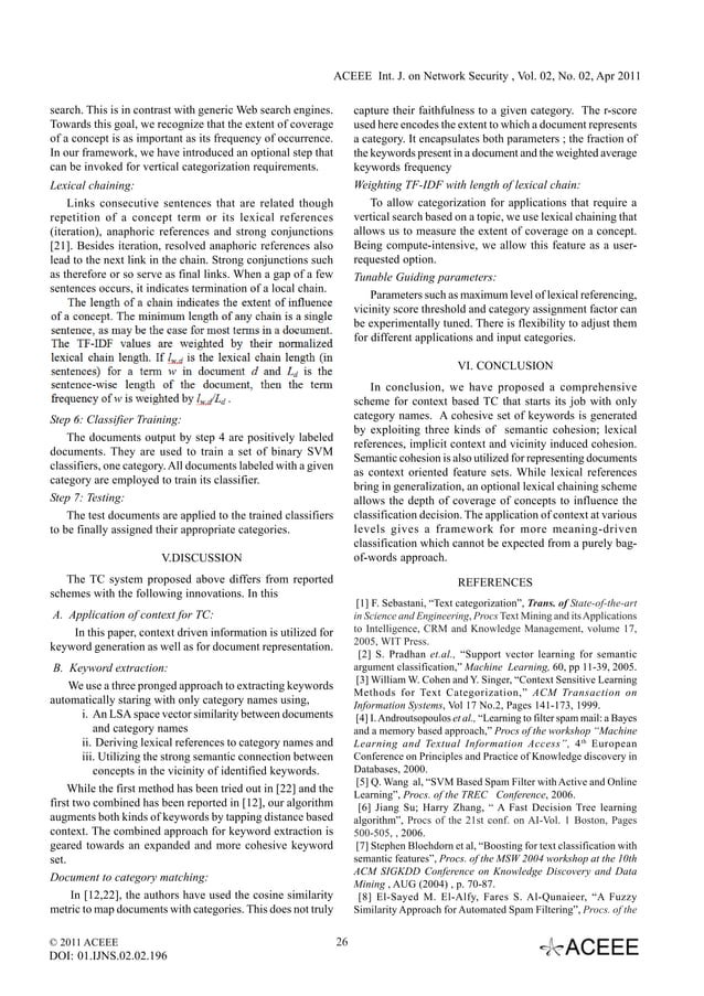 Context Driven Technique for Document Classification | PDF | Internet | Computing